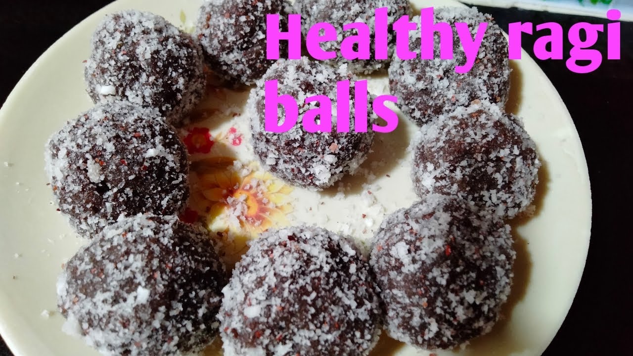 How to make healthy ragi balls? - YouTube