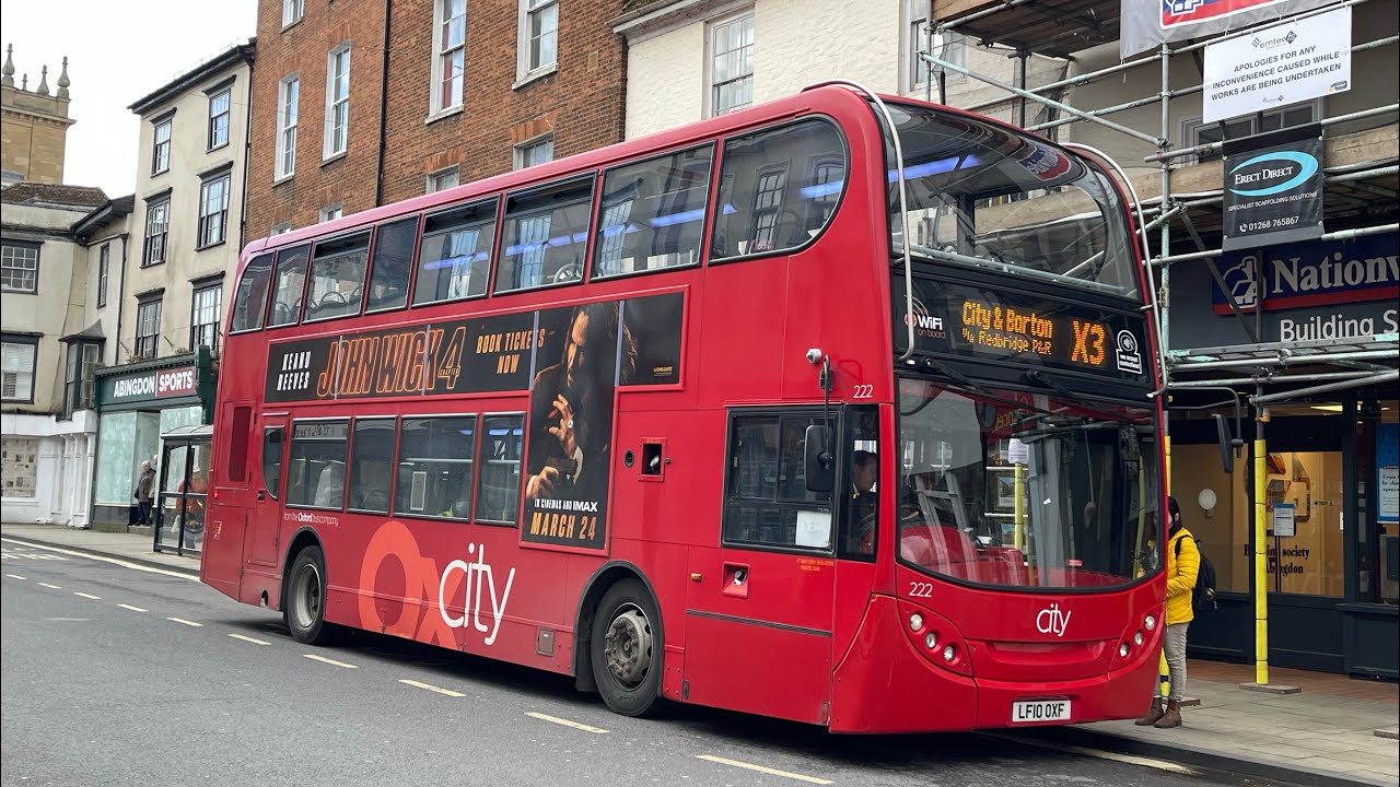 Oxford Bus Company 222 LF10 OXF Scania N230UD/Alexander Dennis Enviro ...