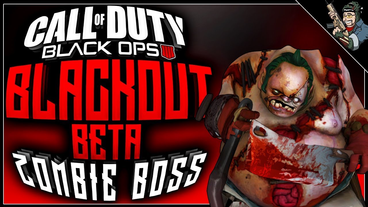 BO4 #BLACKOUT BETA (ZOMBIE BOSS IN BATTLE ROYALE) CALL OF DUTY (BLACK ...