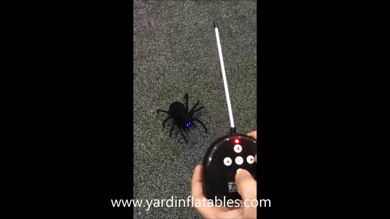 Remote Control Black Widow Spider 88730 - YouTube