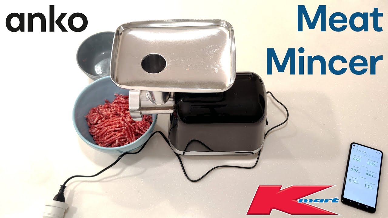 Anko Meat Mincer - 300W, and Damn Awesome (MG5001GB-SA) - YouTube