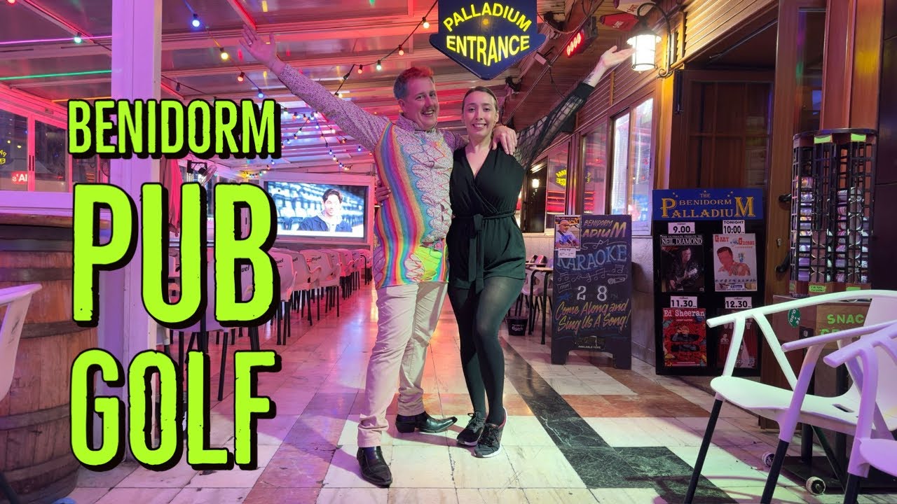 BENIDORM PUB GOLF! - YouTube