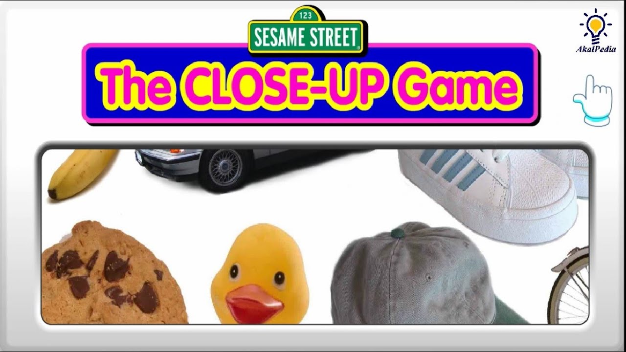 Close Up Game - Sesame Street Educational Games #learning #elmo # ...