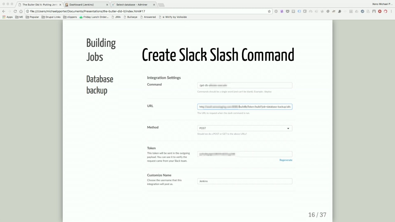 The Butler Did It: Putting Jenkins To Work For You - YouTube