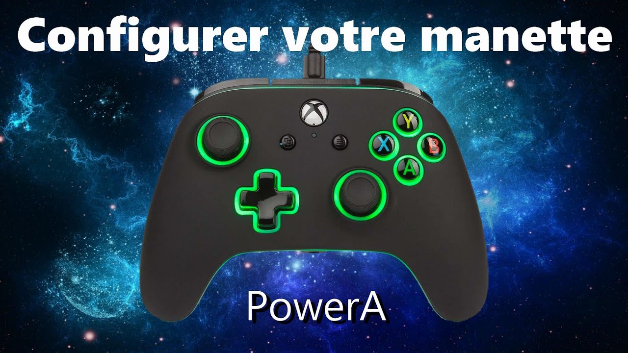 COMMENT CONFIGURER VOTRE MANETTE POWERA SPECTRA - YouTube