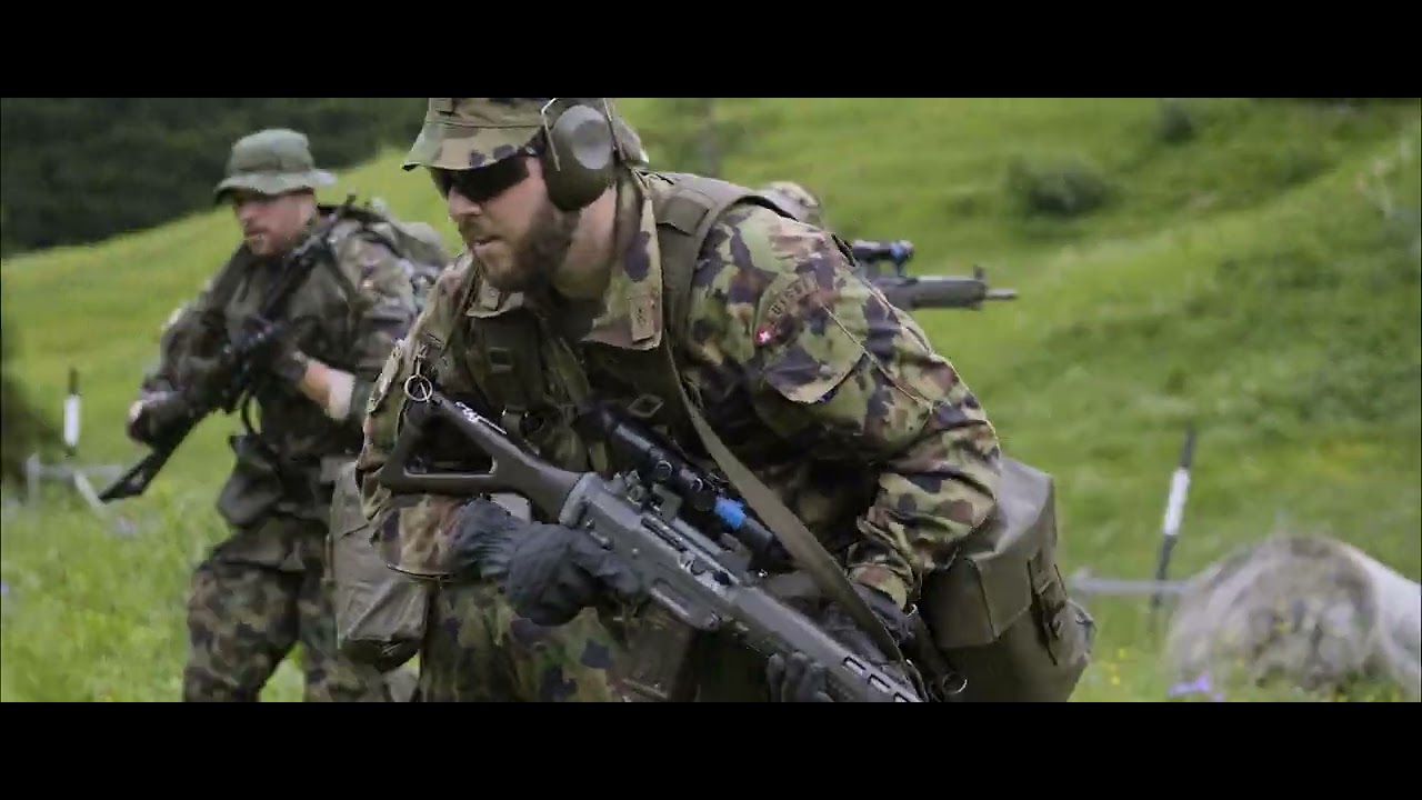 Armée Suisse Bat inf 19 - Semaine CC, SIF 2023 - YouTube