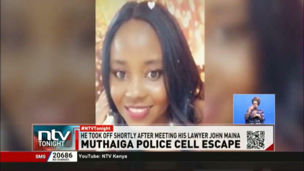 Murder suspect Kevin Kang’ethe escapes police custody, 2 officers held - YouTube