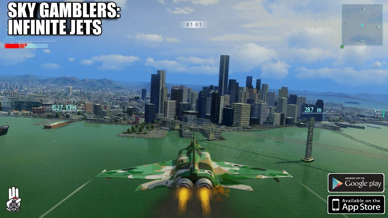 SKY GAMBLERS: INFINITE JETS Android Gameplay(Campaign-10,11,12) - YouTube