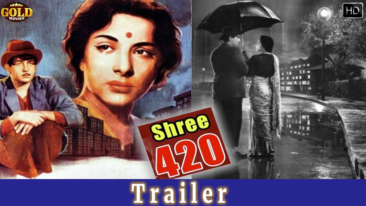 Shree 420 - 1955 l Superhit Classical Movie Trailer l श्री 420 - Raj ...