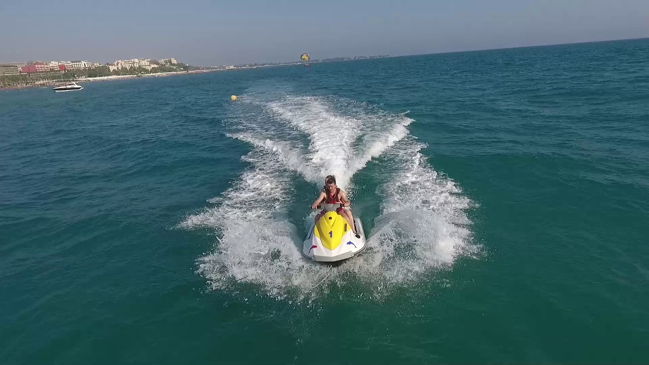 Holiday Time...Turkey!Jet Ski,Trendy Palm Beach Hotel! - YouTube