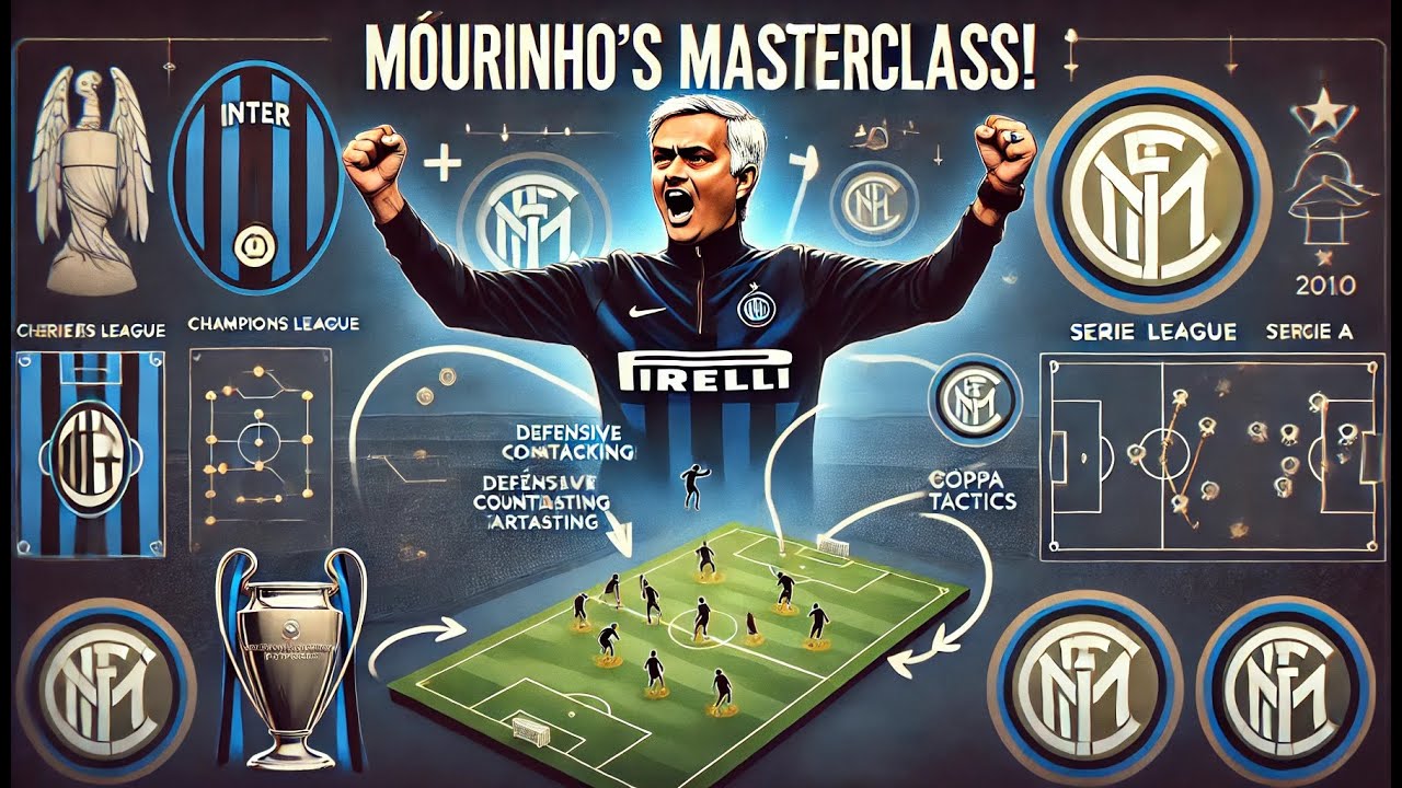 How to Replicate Jose Mourinho's Inter Milan Treble Winning Tactics in ...
