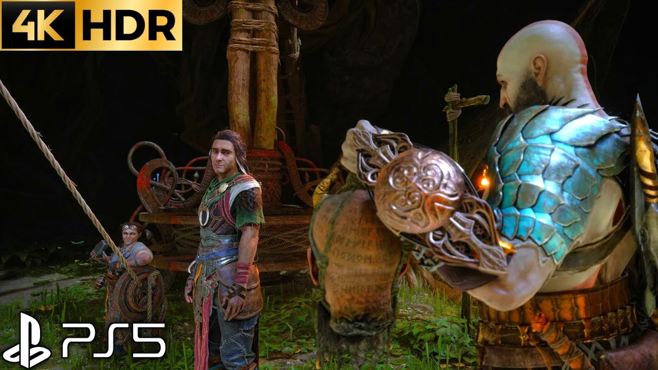 Kratos Meets Freyr GOD OF WAR RAGNAROK Kratos Meets Freyr Scene | GOW 5 ...