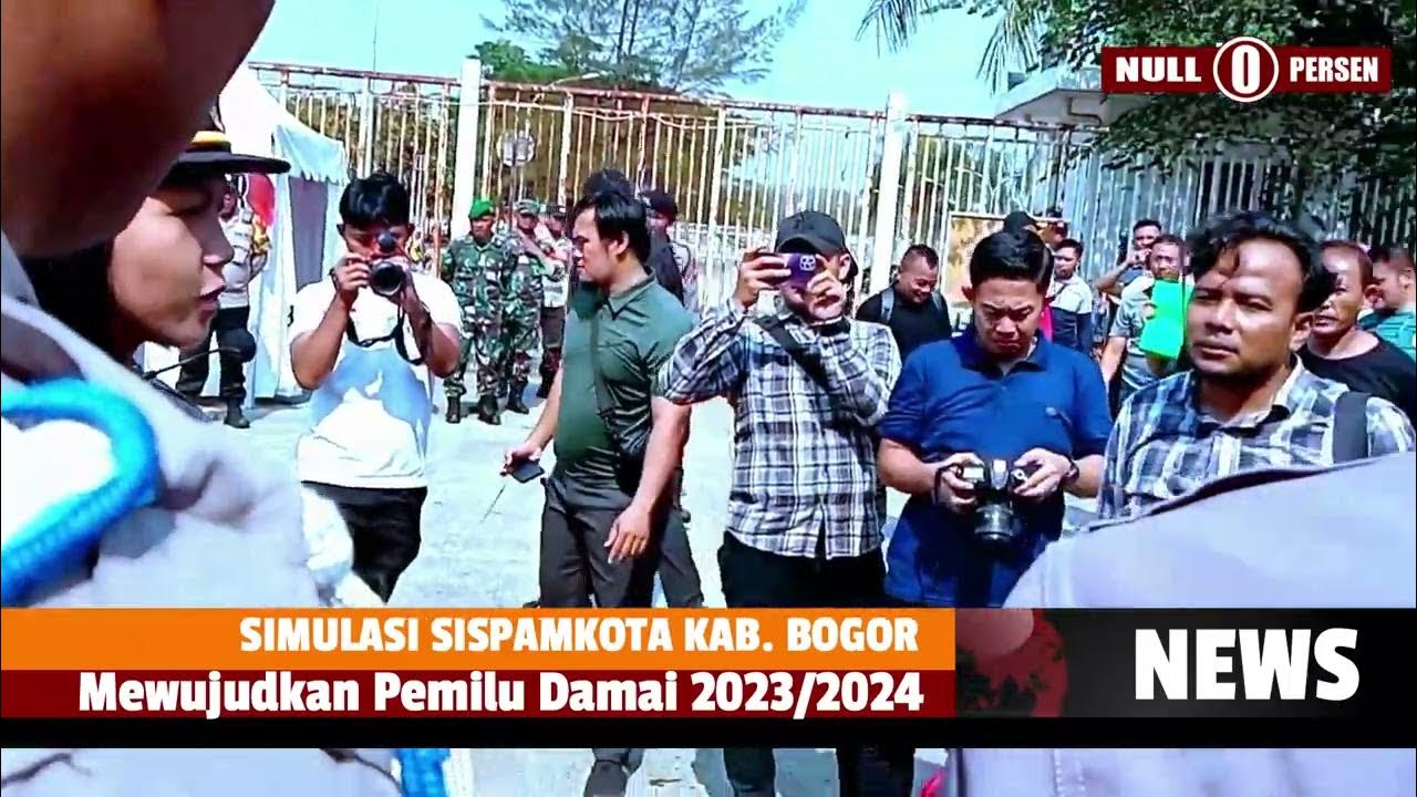 Simulasi Sispamkota Polres Bogor - YouTube