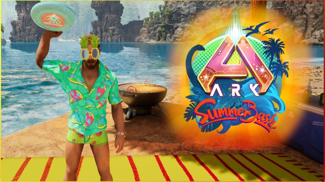 ARK Summer Bash with Club ARK Shark Costume 2024 - YouTube