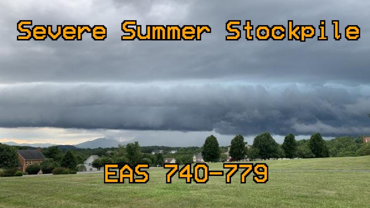 Severe Summer Stockpile || EAS Alerts from 7/13/23 || EAS 740-779 - YouTube