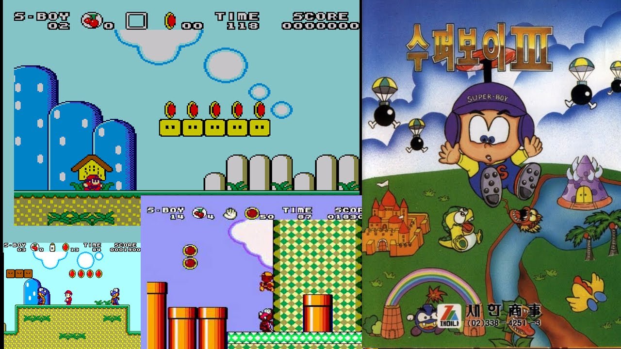 Mario on Sega??? | Super Boy 4 (Sega Master System) - YouTube