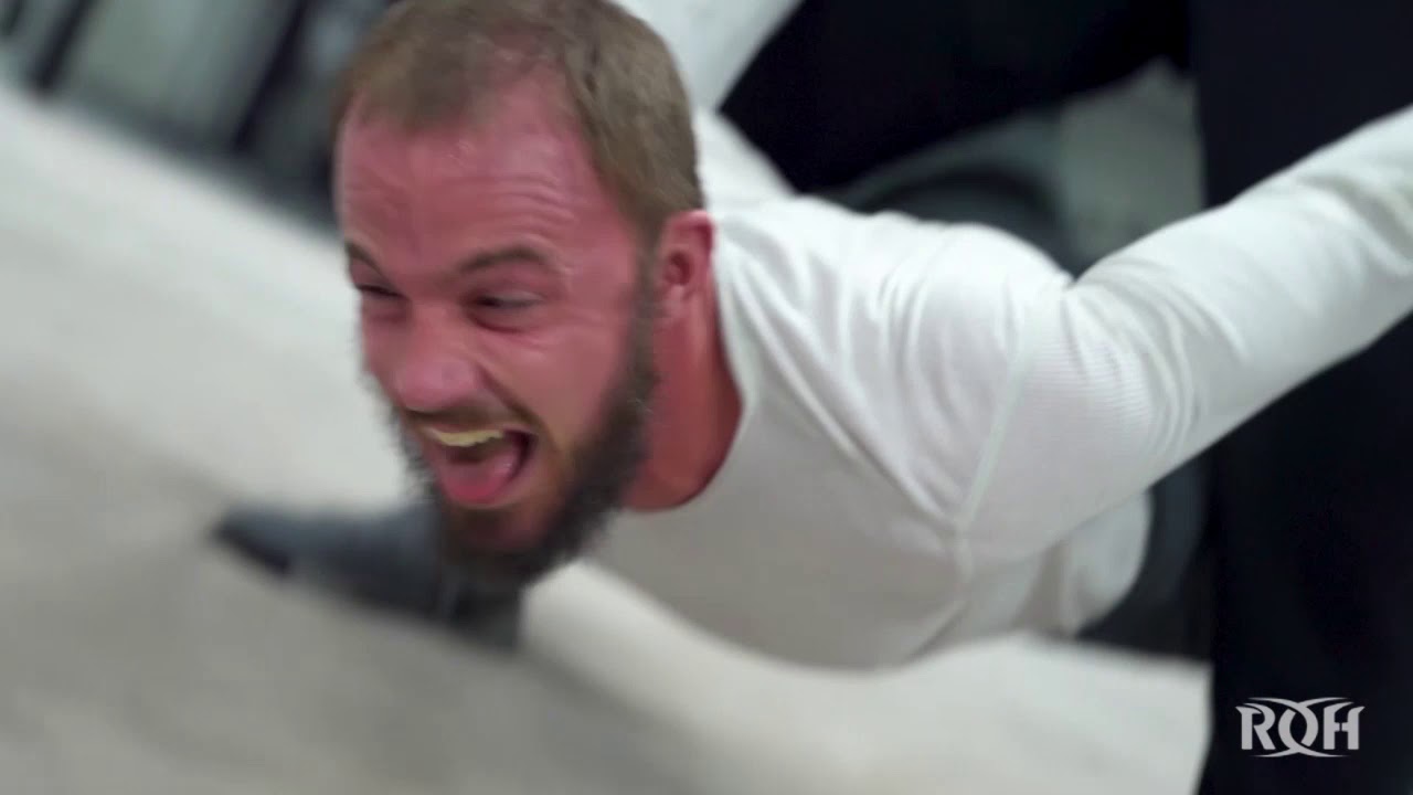 BRIAN JOHNSON AND PJ BLACK TRAIN AT THE ROH DOJO - YouTube