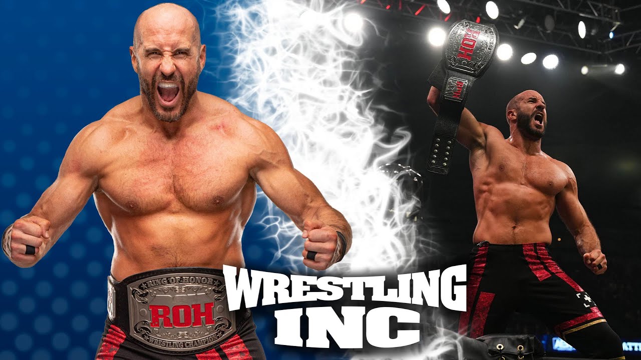 Claudio Castagnoli Shoots On ROH World Title Win - YouTube