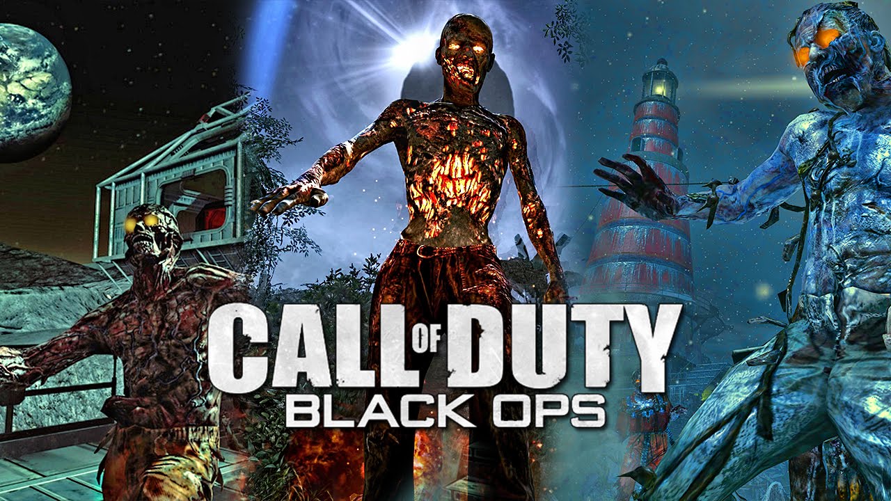 'Call of Duty' Black Ops Zombies ROUND 30 All Maps - YouTube