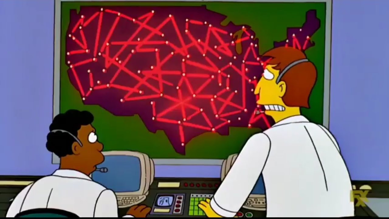 The Simpsons: The Millennium bug (Y2K) - YouTube