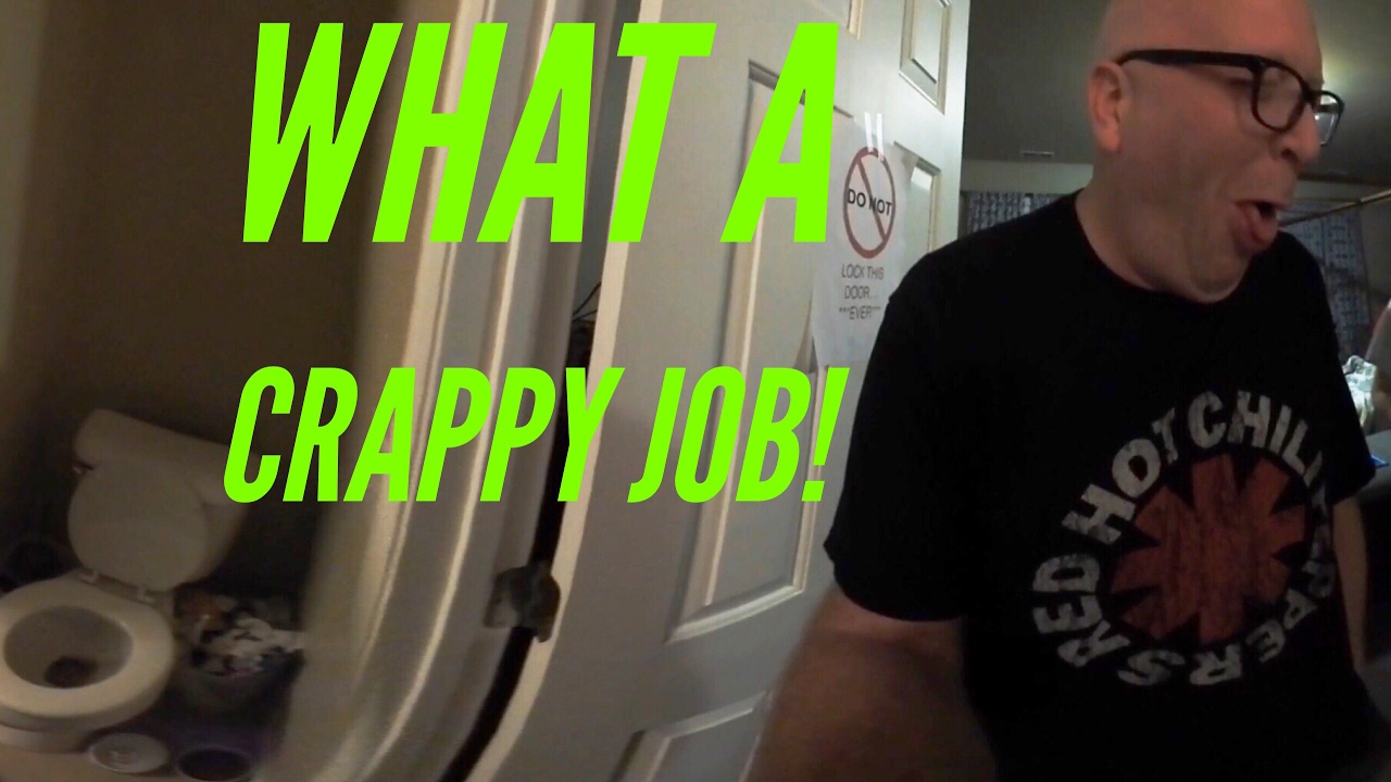360 What a crappy job 💩 seriously poop was everywhere! - YouTube