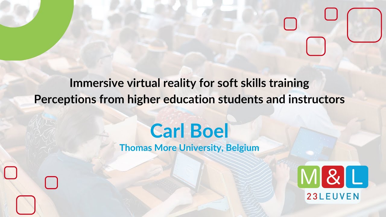 Immersive virtual reality for soft skills training | Carl Boel | Media ...
