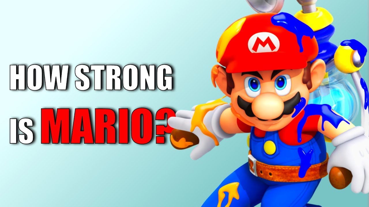 How Strong Is Mario in Super Mario Sunshine? - YouTube