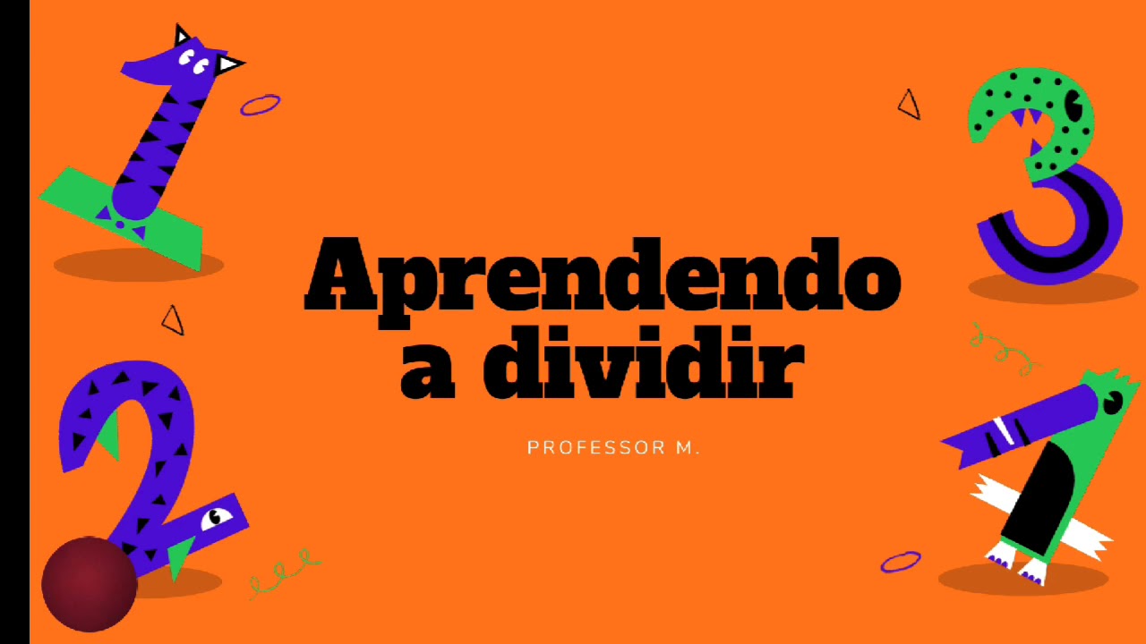 Como dividir usando material concreto - matemática básica. Nunca mais ...