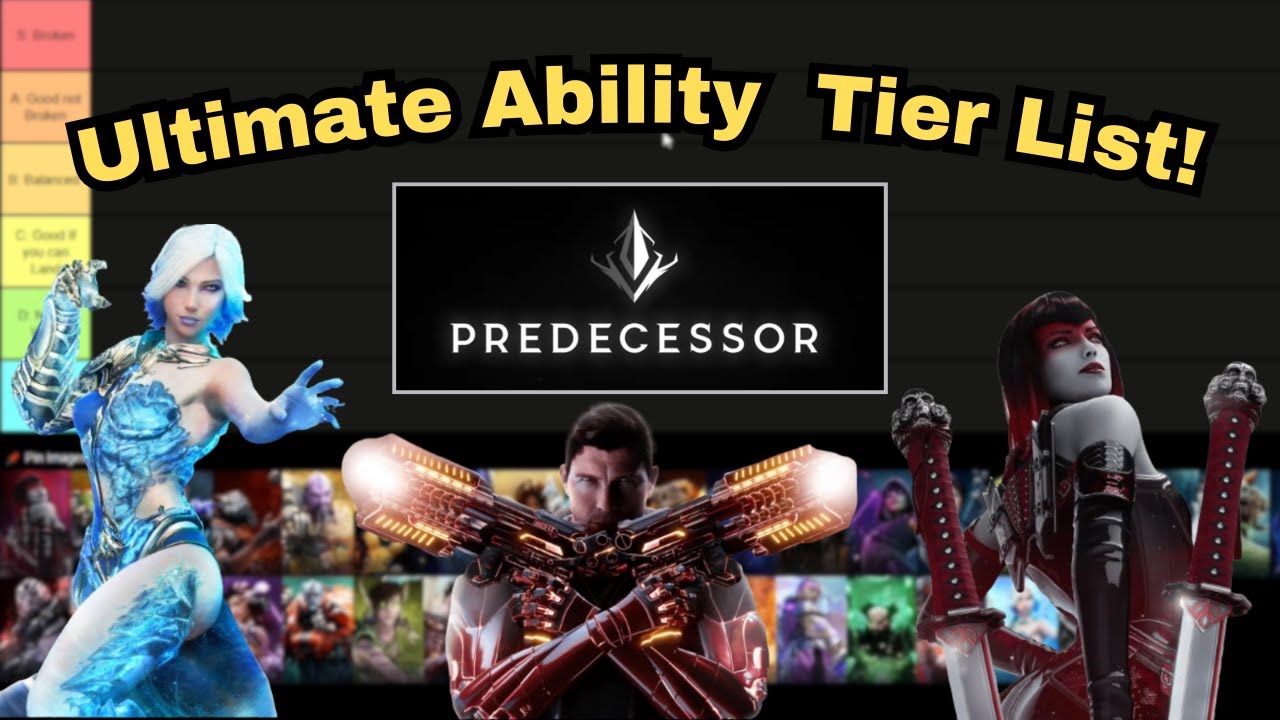 Ranking EVERY Hero Ultimate in Predecessor! 🔥 Ultimate Tier List - YouTube