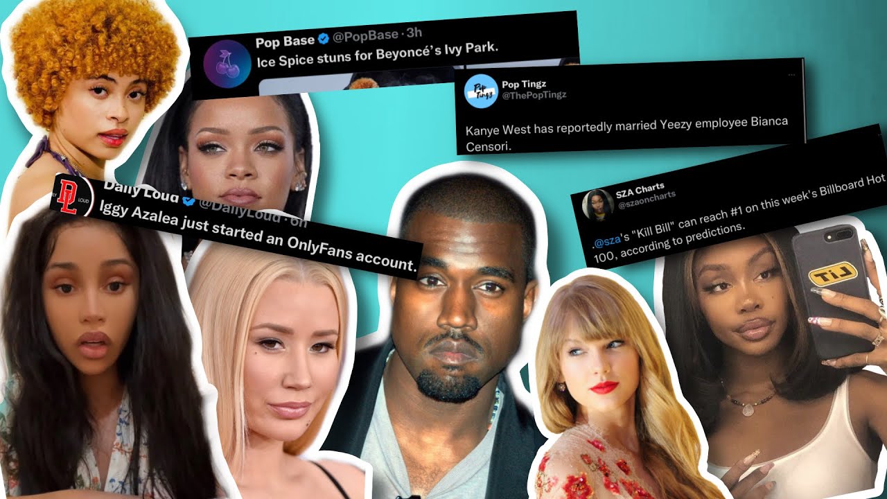Ice Spice & Beyonce COLLAB| SZA beats Taylor Swift| Rihanna TEASES ...