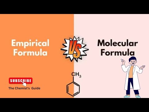 Empirical Formula and Molecular Formula | Empirical Formula Vs ...