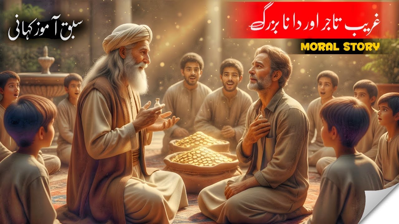 Wise Old Man and Poor Trader – Heart Touching Urdu Moral Story | Lesson ...