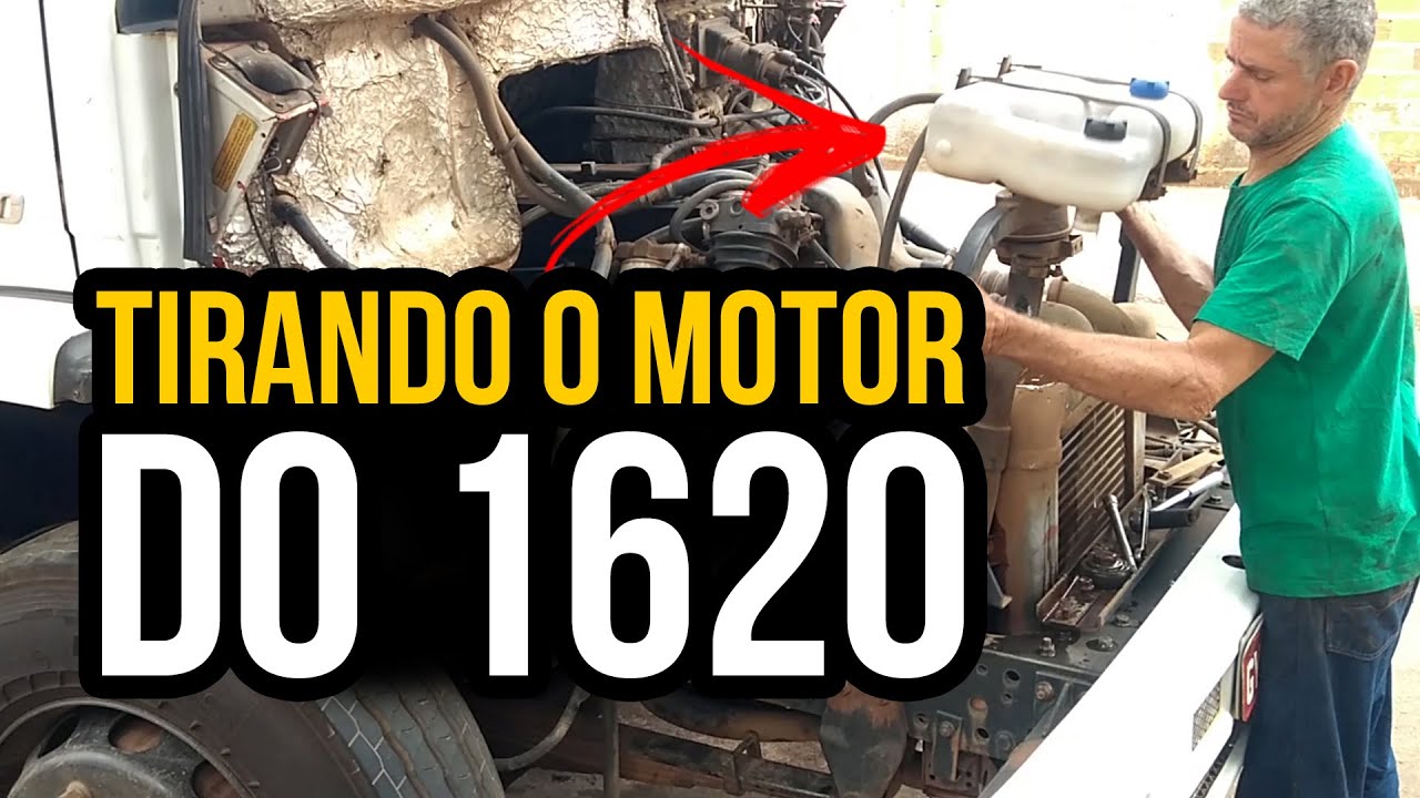 Tirando O Motor do 1620 do Lugar - YouTube