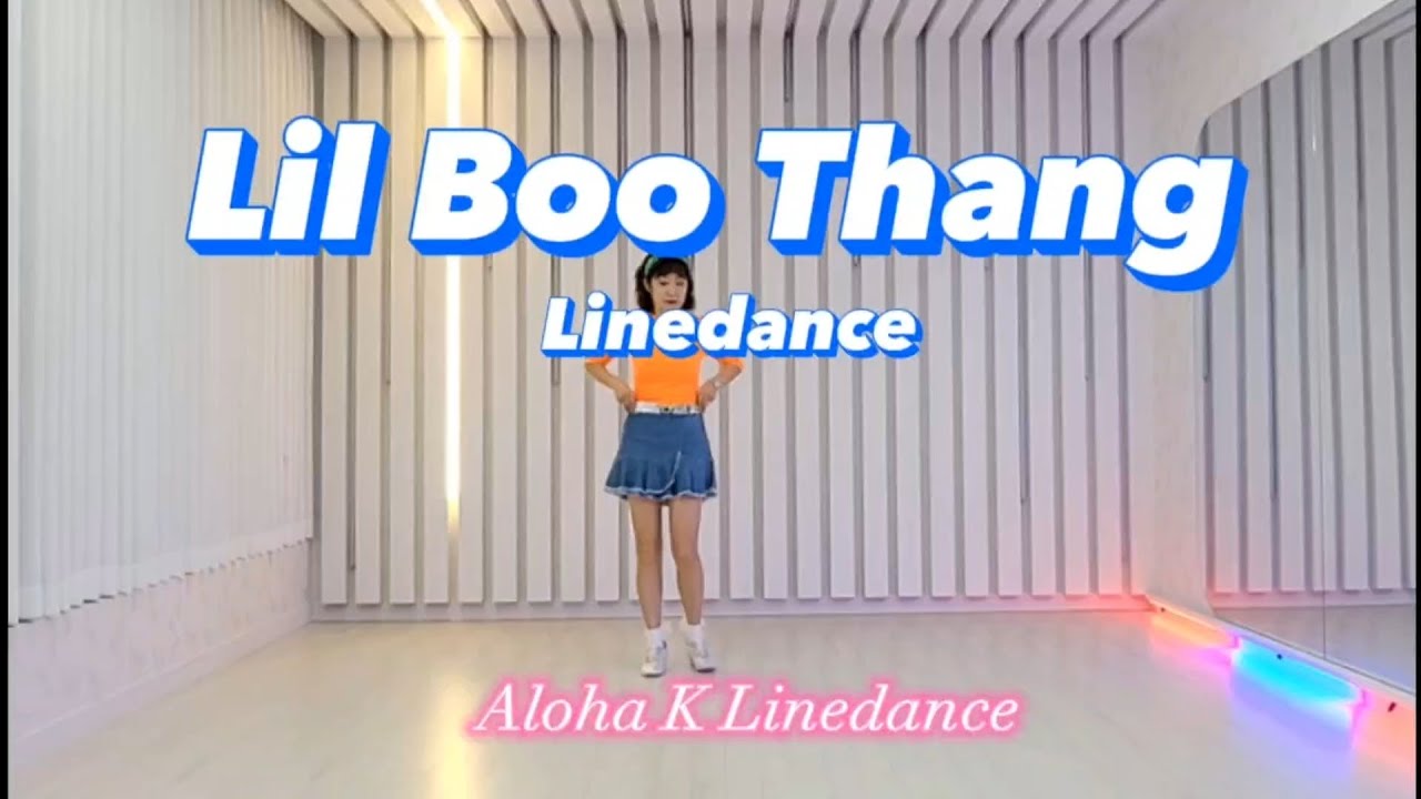 Lil Boo Thang Line Dance /릴 부 땅 라인댄스 /Julia Wetzel - YouTube