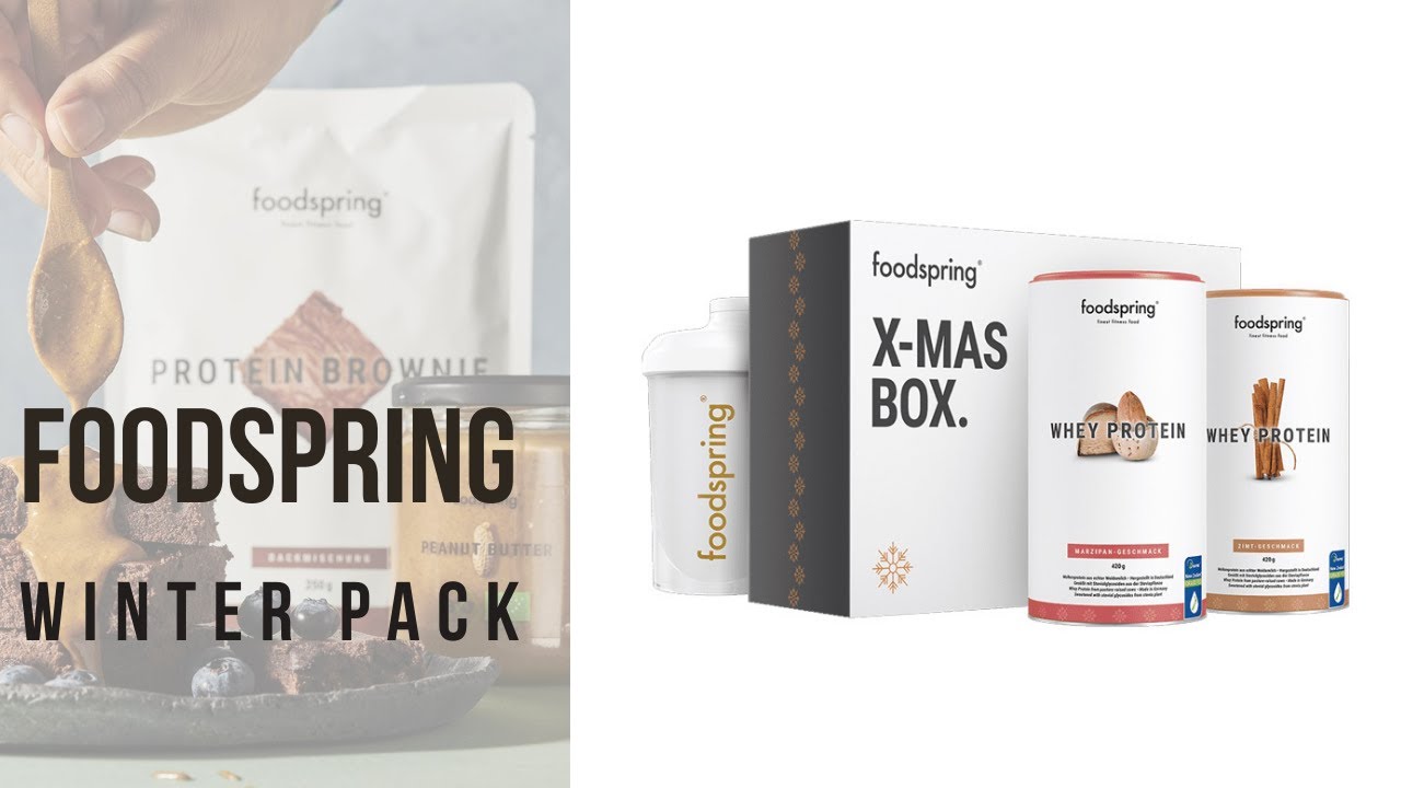 Jill Cooper - Foodspring - Winter Pack - Buon Natale a tutti! - YouTube