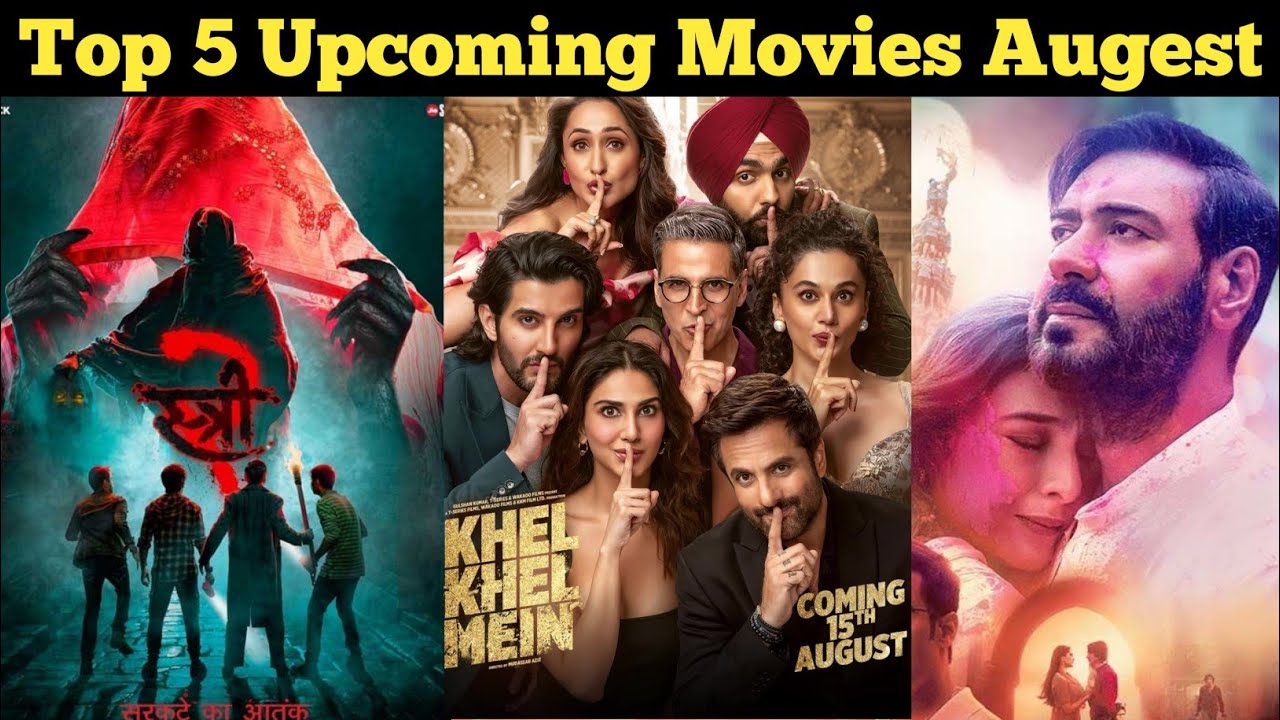 Upcoming Movies In August 2024 | August Release Movies 2024 | August ...