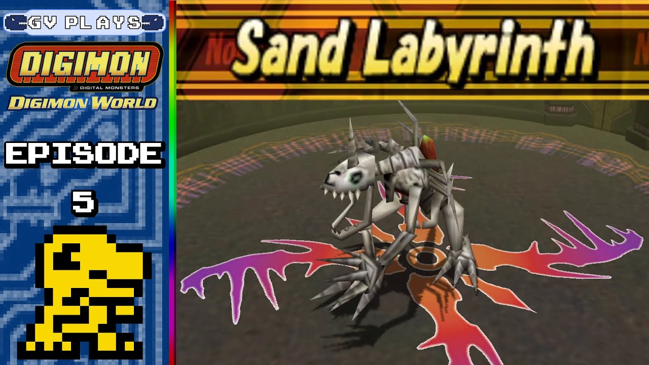 DIGIMON WORLD 4 (Episode 5) - Trapped in Sand's Labryinth - YouTube