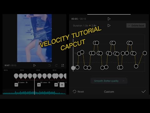 velocity edit tutorial capcut | watch me edit - YouTube