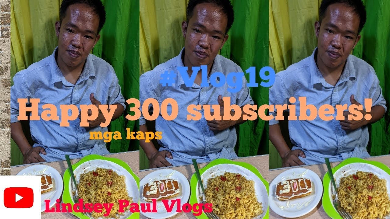 HAPPY 300 SUBSCRIBERS - YouTube