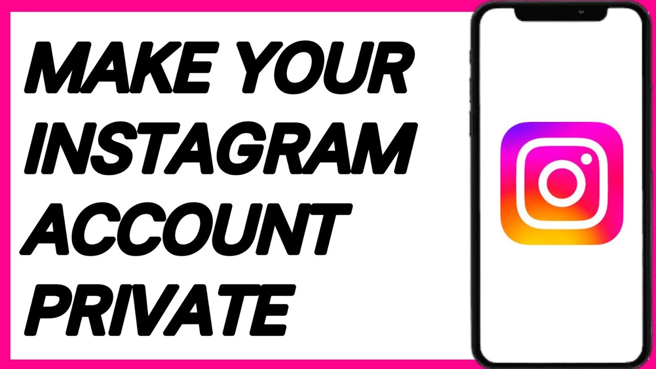 How To Make Your Instagram Account Private - YouTube