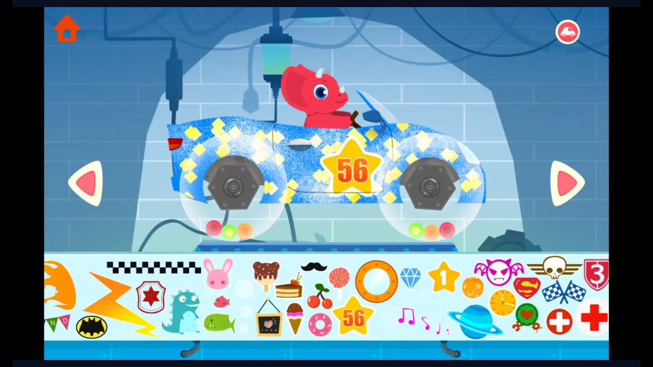 Yateland App - Dinosaur Car - Car painting, decorating and driving ...