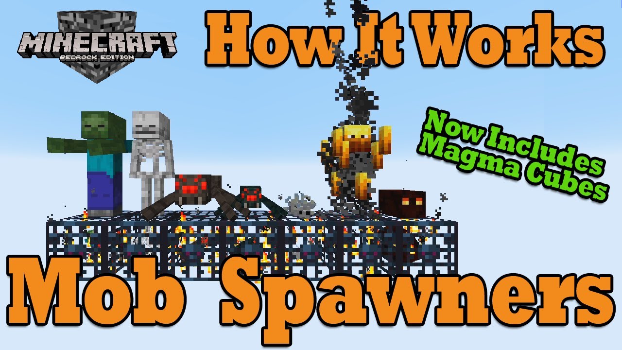 Bedrock Edition Mob Spawners "How it Works". Updated for 1.16! Now ...