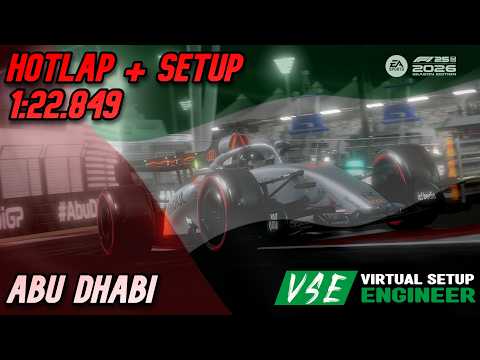 F1 26 Abu Dhabi Time Trial Hotlap + Setup 1:22.849