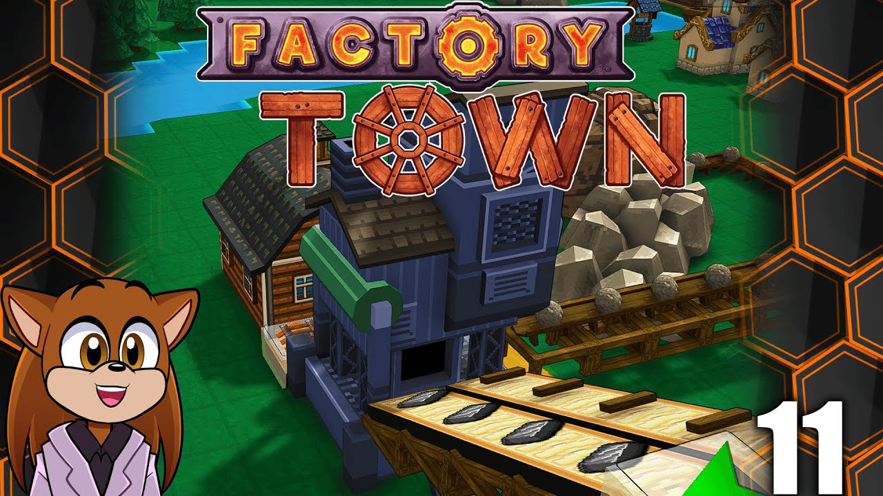 Factory Town - Season 10 - Blue Coins and Metal Rails - YouTube