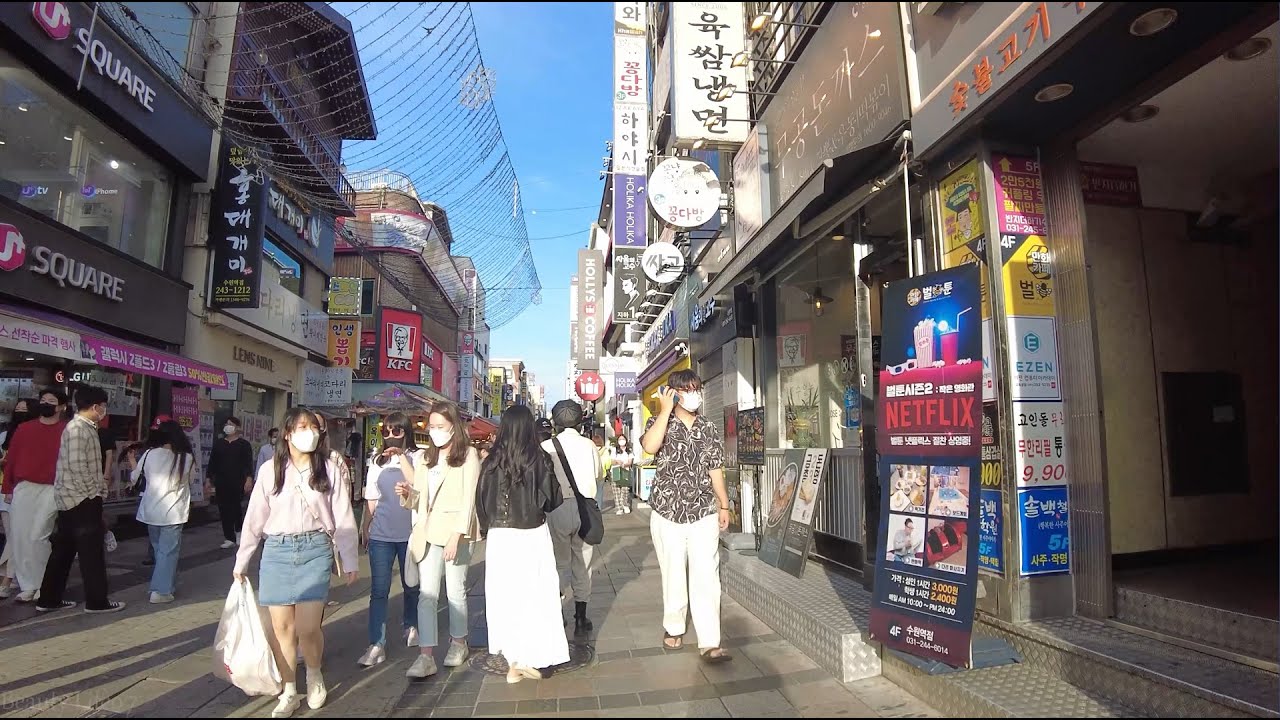 [4K]🚶‍♂️Korea Tour, Suwon Station🔥🔥🔥Chuseok holiday 수원역 ️ ️ ️ 추석연휴 ...