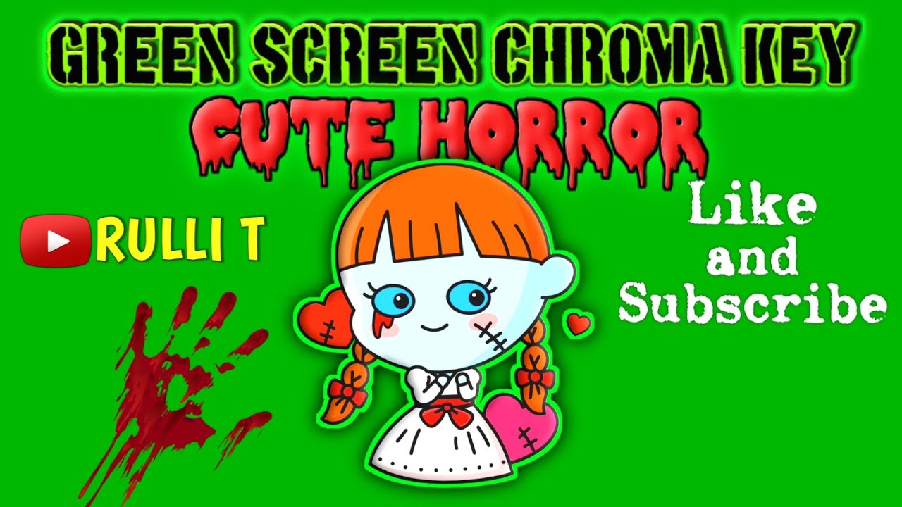 Green Screen [1080p] - HALLOWEEN CUTE HORROR PUPPET DEATH GHOST ZOMBIE ...