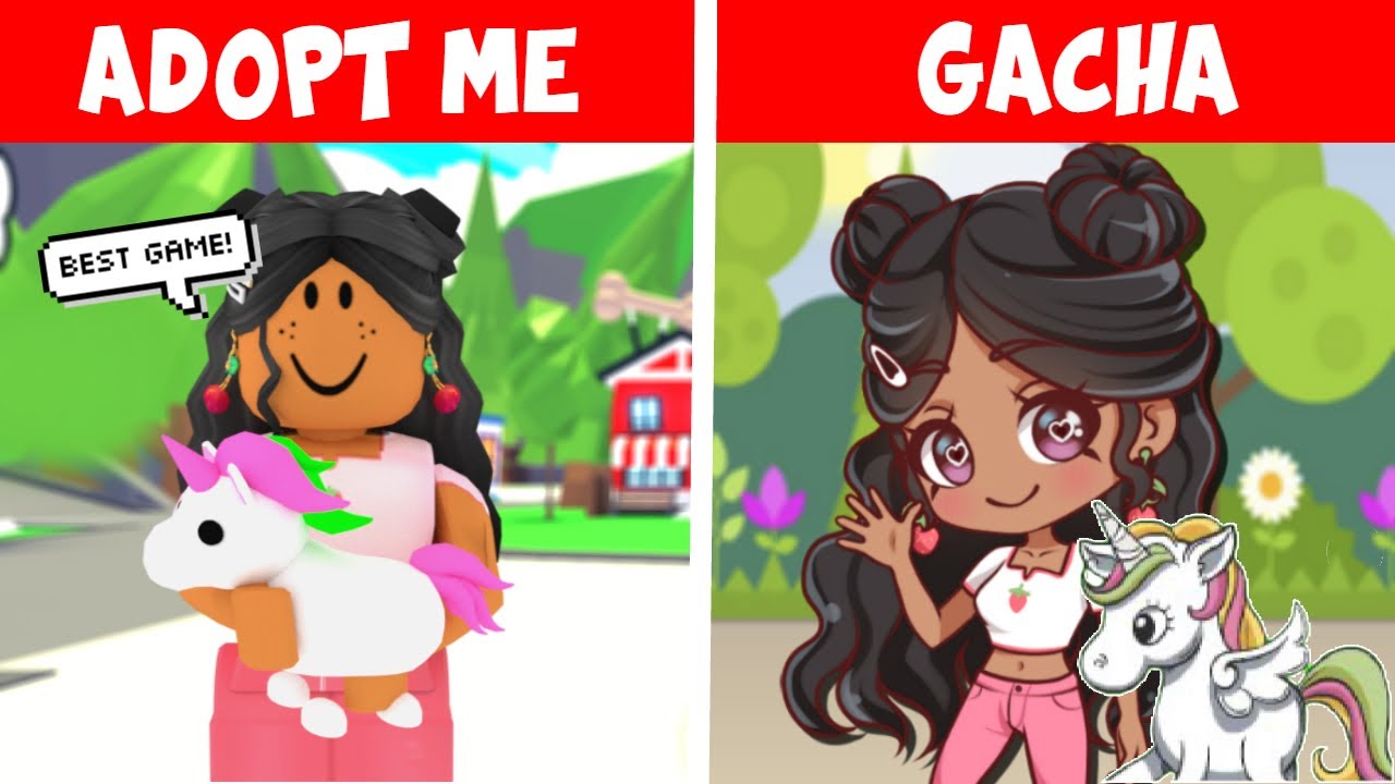 ADOPT ME IN GACHA LIFE! Adopt Me Pets vs Gacha Life PETS ...