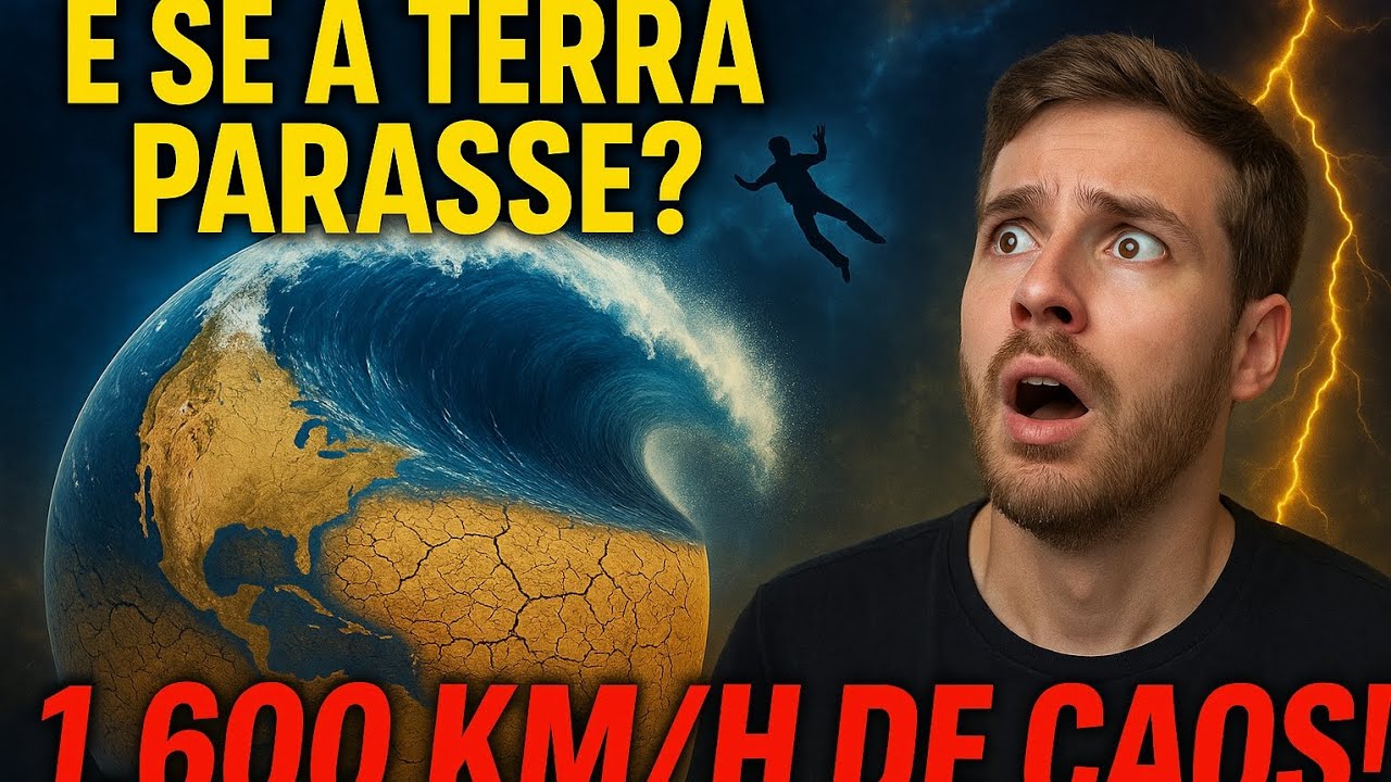 “Se a Terra Parasse Hoje… VOCÊ MORRERIA EM SEGUNDOS!” - YouTube