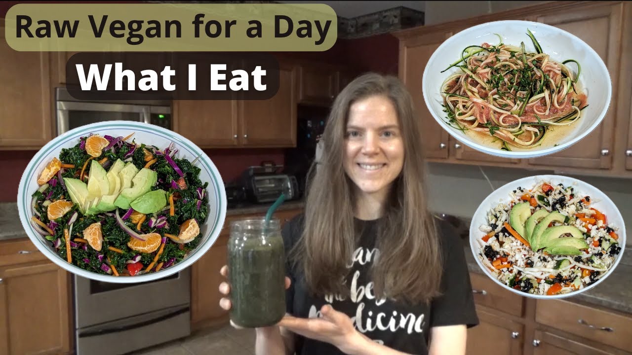 What I Eat - Raw Vegan for a Day - Goodbye Lupus Protocol - YouTube