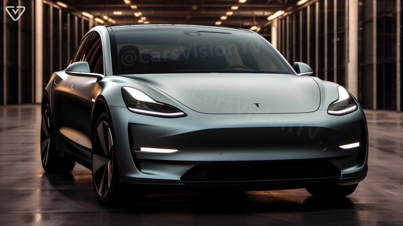 2025 Tesla Model 2 - Restyling Tesla Next Generation Compact EV ...